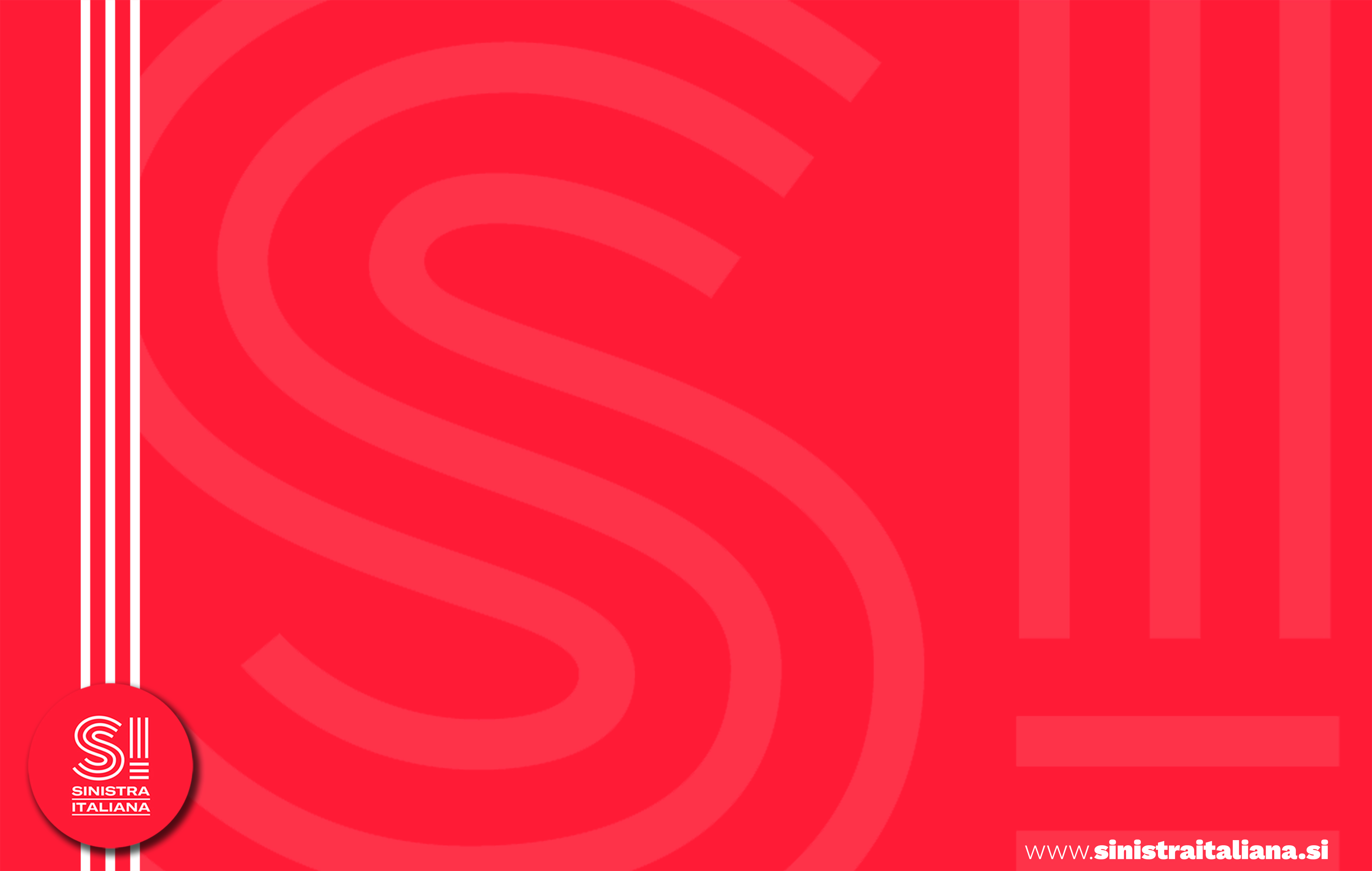 Sinistra Italiana simbolo e grafiche standard - Sinistra Italiana