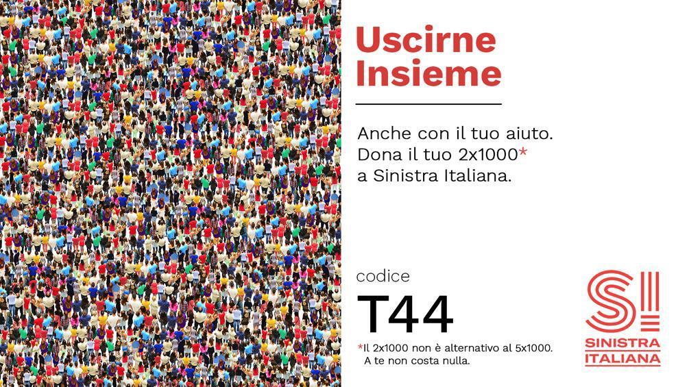 Dai forza a Sinistra Italiana con il tuo 2x1000 - Sinistra Italiana