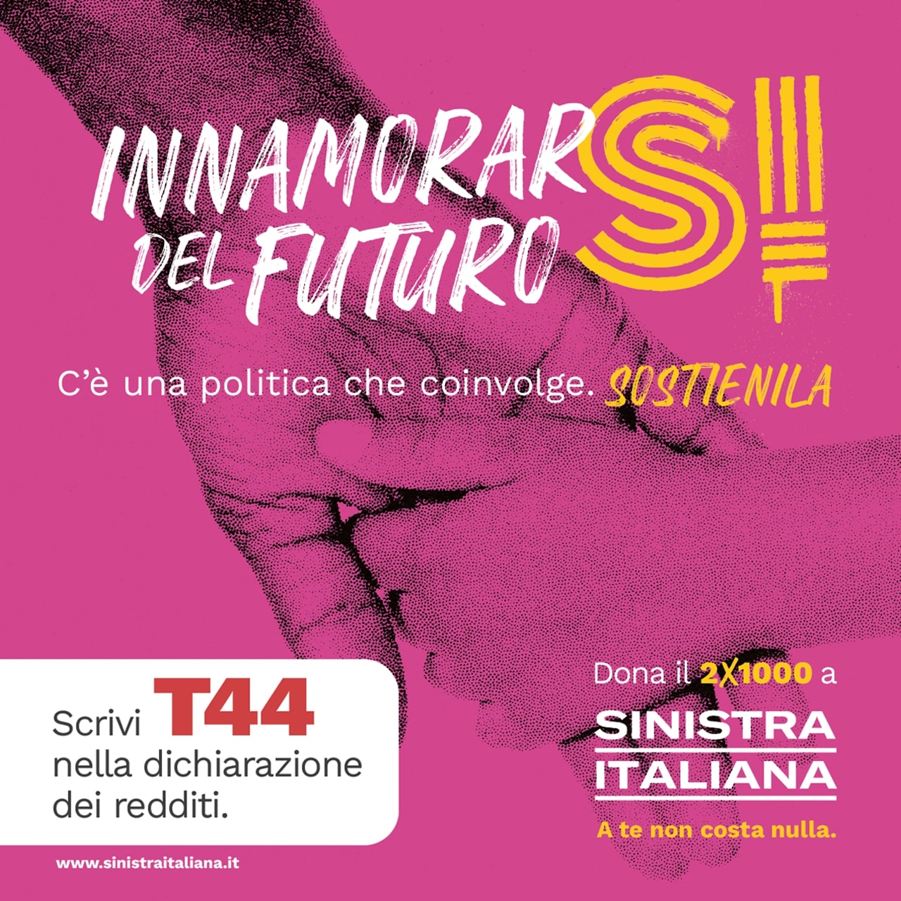 2 x 1000 campagna 2023 - Sinistra Italiana
